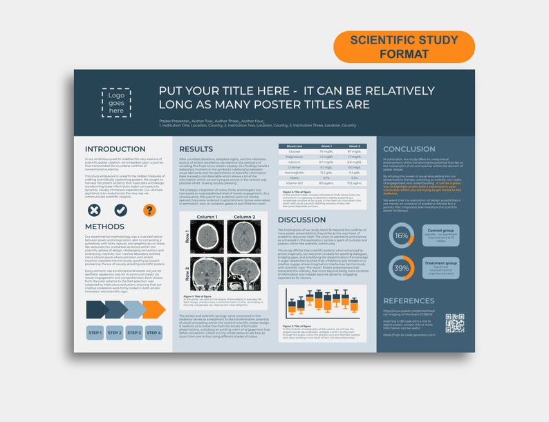 Scientific Poster Template and Medical Case Study Template for ...