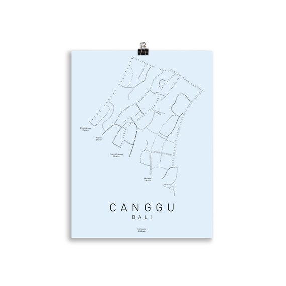 gray CANGGU poster digital print Digital Prints Art & Collectibles ...