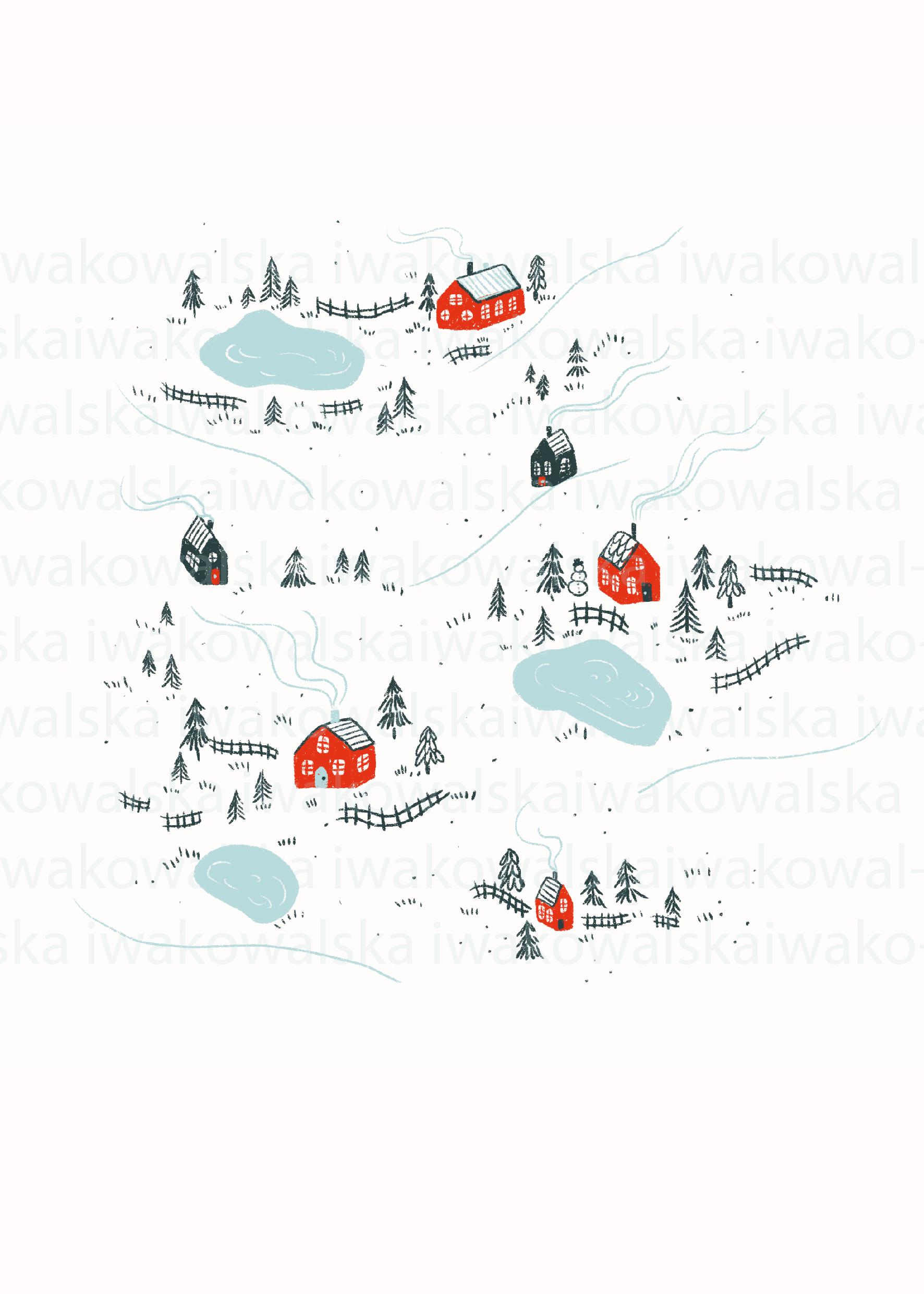 Printable Christmas Illustrations | Holiday Cards, Gift Tags and ...