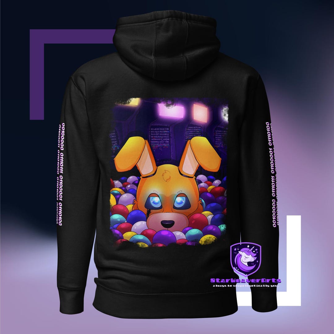 Into the Pit, Spring Bonnie Fanart Hoodie five Nights at Freddy's, FNAF ...