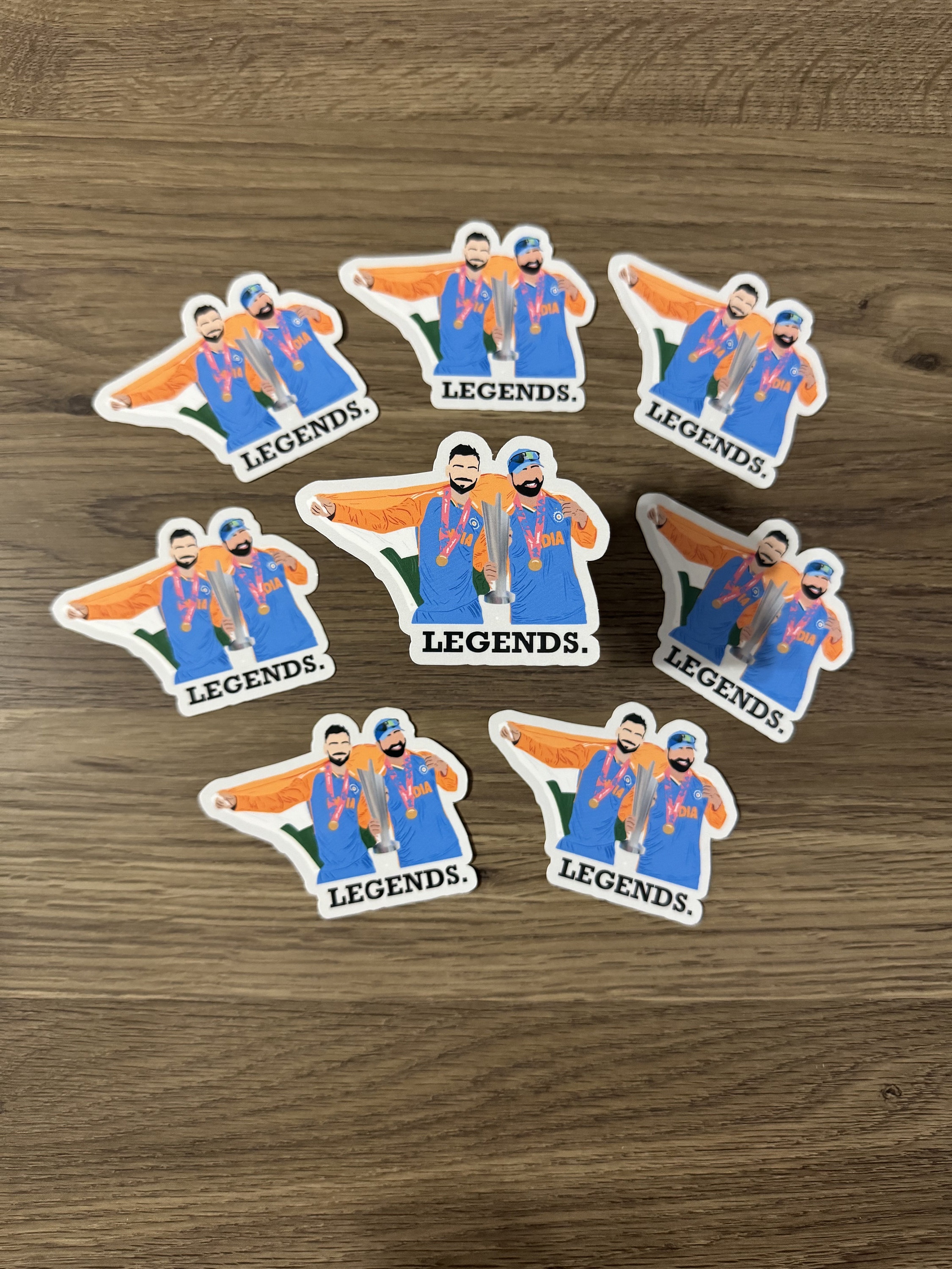 Legends Cricket Sticker Waterproof Sticker | Desi Sticker | India ...