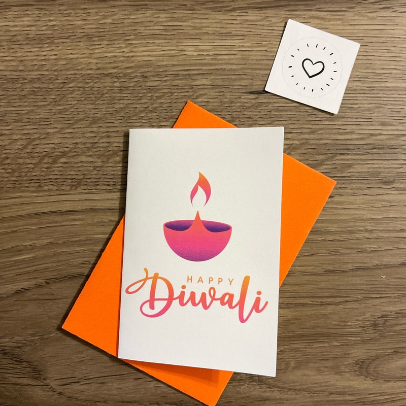 Diwali Card - Etsy