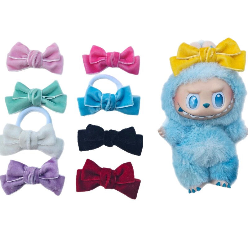 Pink and Yellow Labubu - Etsy