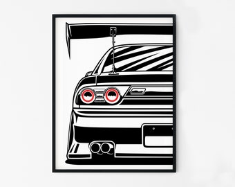 240sx S13 Vector Svg | Etsy