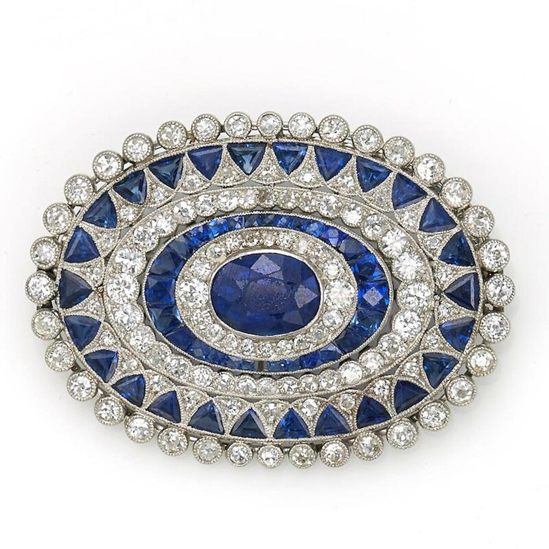 Gemstone Brooch - Etsy