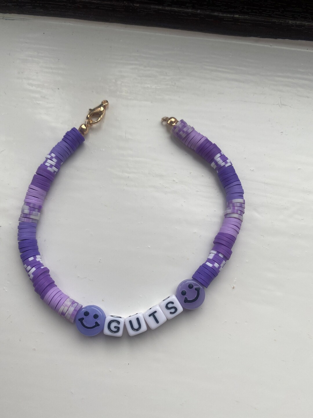GUTS ,, Olivia Rodrigos New Album GUTS Clay Bead Bracelet - Etsy