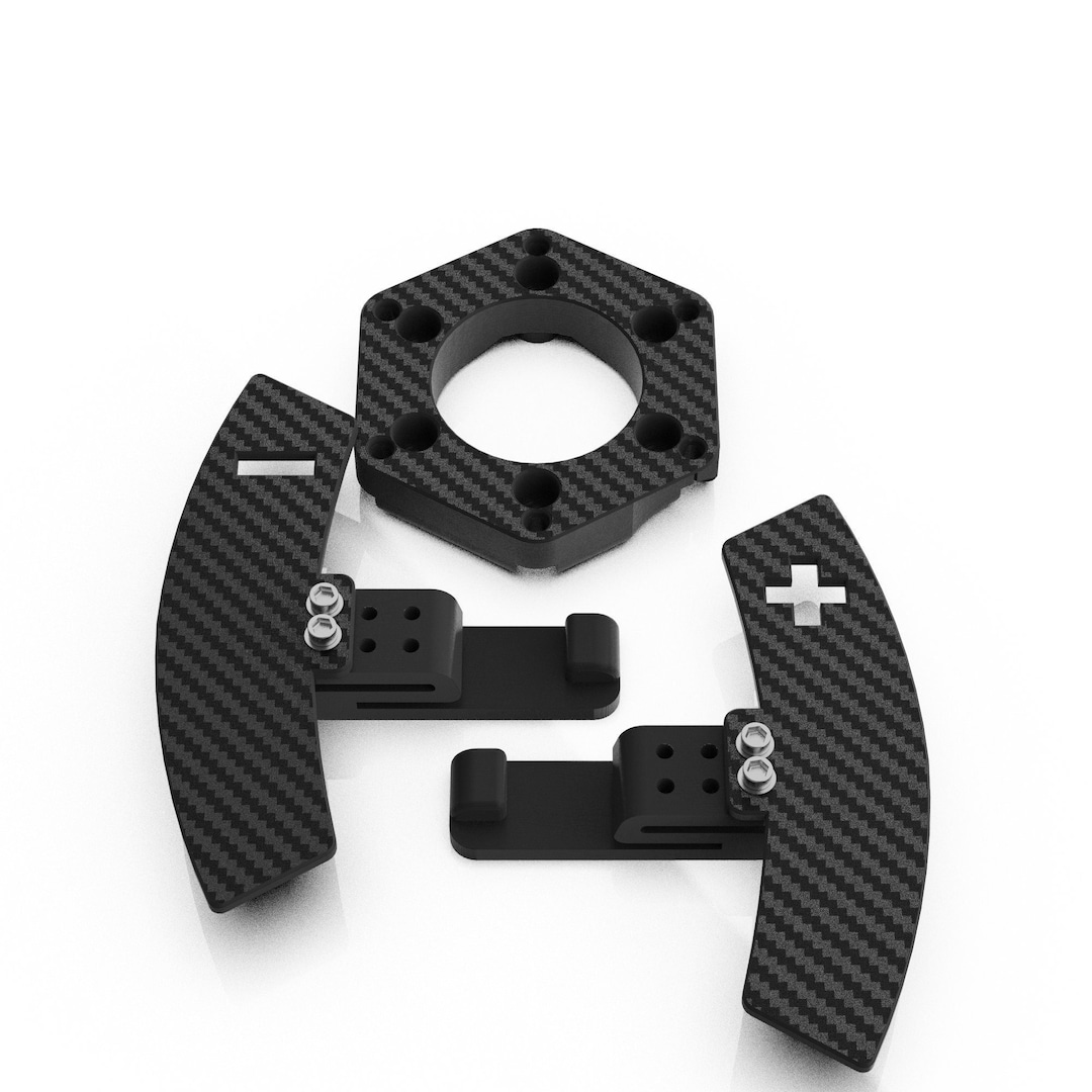 Logitech g29/g923/g920/g27/g25 adapter mod paddle shifter extender flat ...