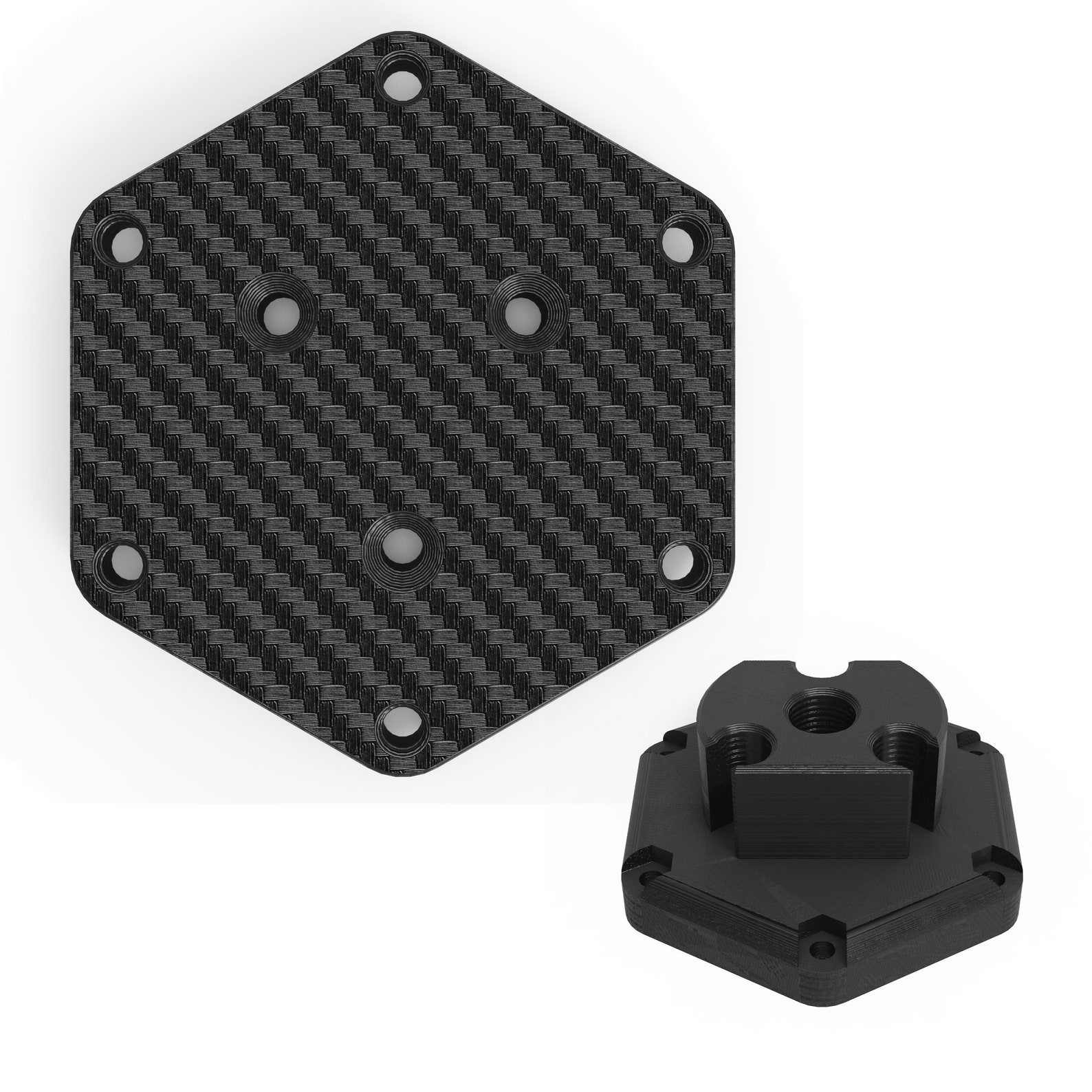 Logitech G29/g923/g920/g27 Adapter Mod Wheel Direct Hub 6x70mm Carbon ...
