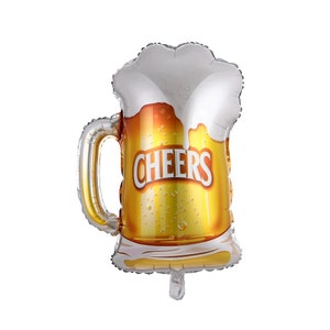 Oktoberfest Beer Balloon Arch Garland Kit, Beer Cup Foil Balloon ...