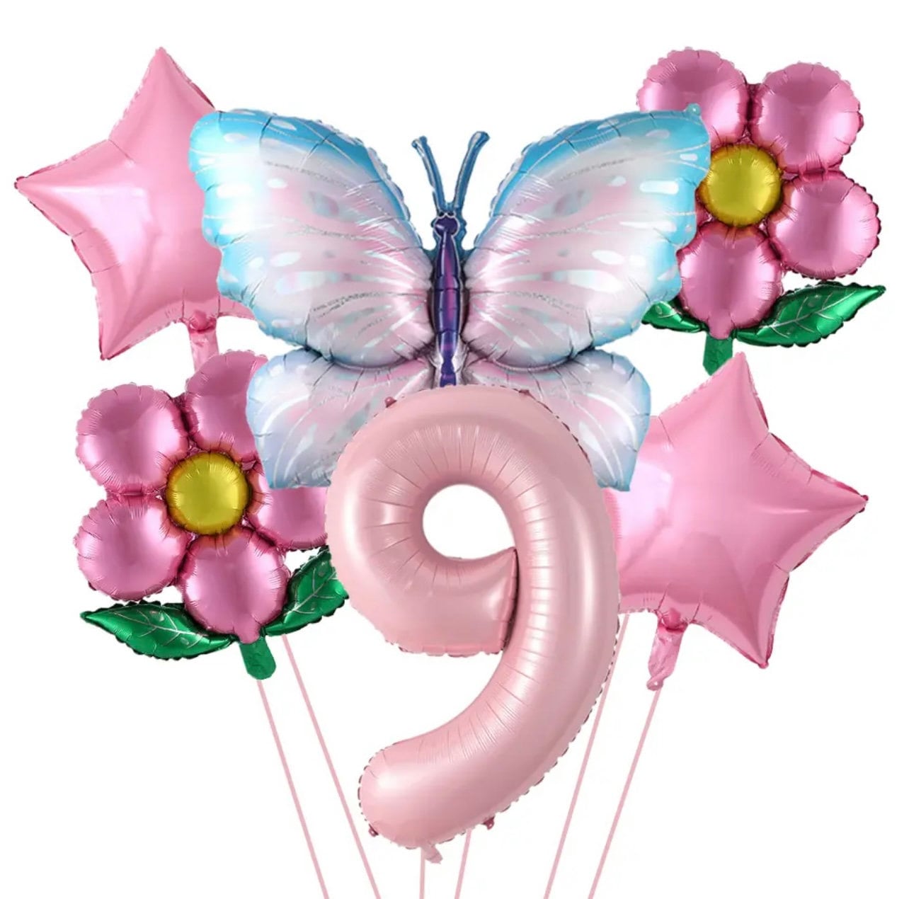 6pcs Butterfly Balloon Set Butterfly Birthday Decor Age - Etsy