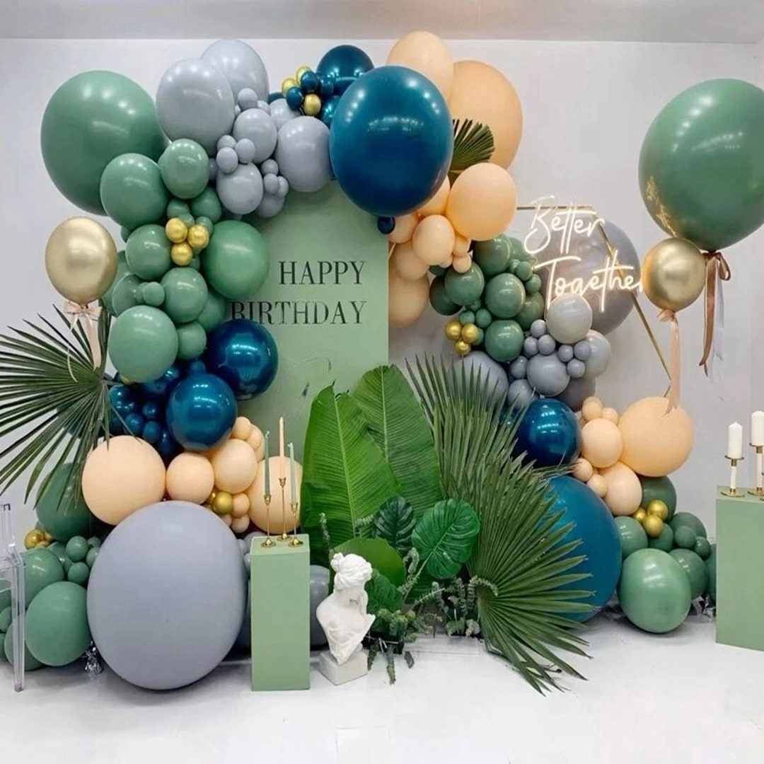 Jungle Balloon Garland Kit | Safari Balloon Arch for Baby Shower or ...