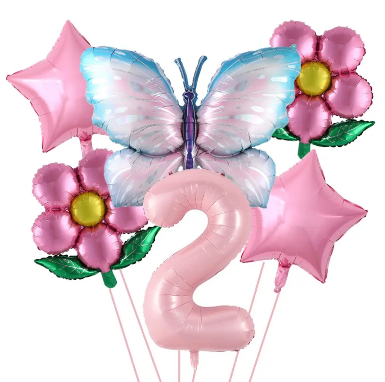 6pcs Butterfly Balloon Set Butterfly Birthday Decor Age - Etsy