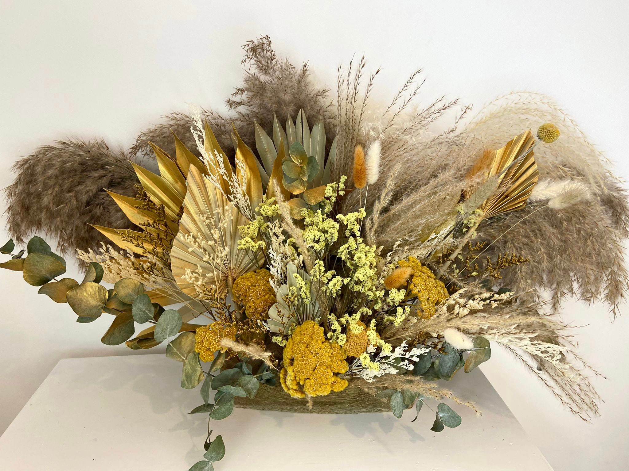 Floral Corner Swags for Events. Custom Bespoke Dried Flowers ...