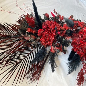Floral Corner Swags for Events. Custom Bespoke Dried Flowers ...