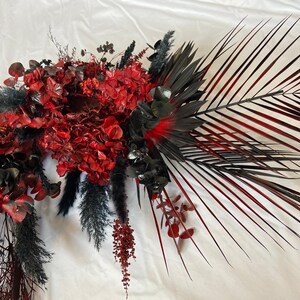 Floral Corner Swags for Events. Custom Bespoke Dried Flowers ...