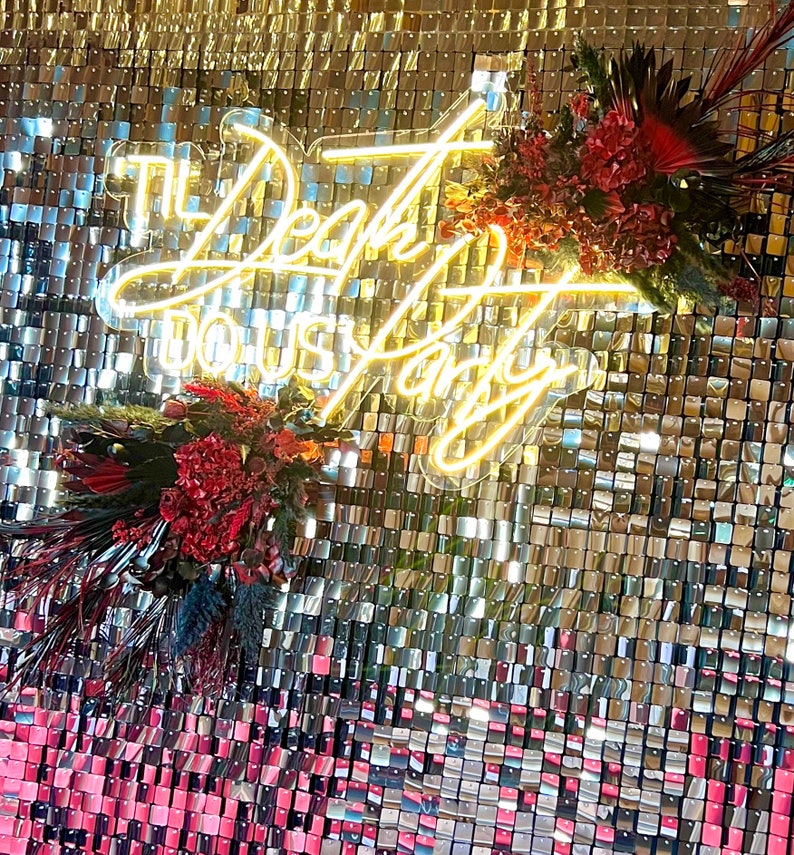 Floral Corner Swags for Events. Custom Bespoke Dried Flowers ...