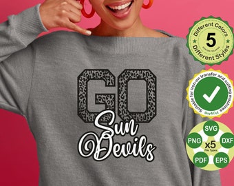 Sun Devils Svg | Etsy