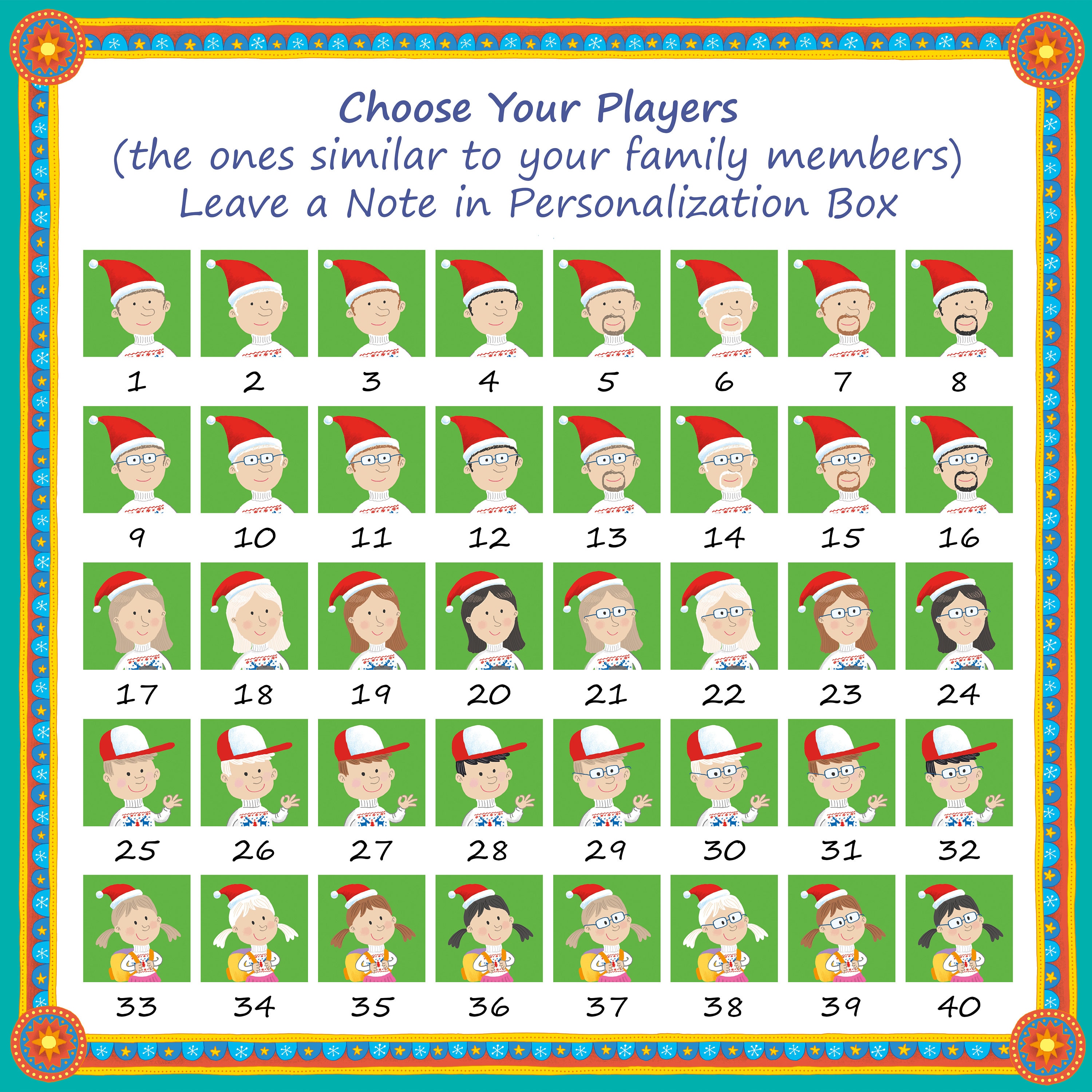 Board Game for Family With Kids Personalized Board Game Funny Gifts ...