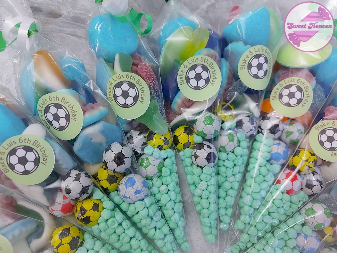 Football Sweet Cones - Etsy UK