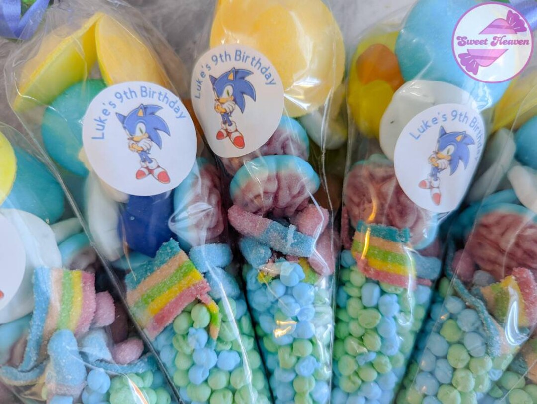 Sonic Inspired Sweet Cones - Etsy