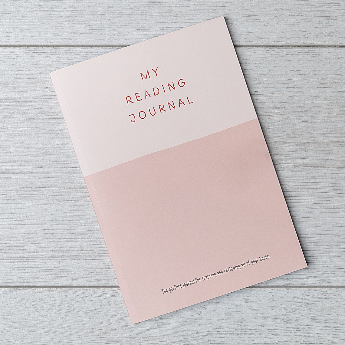 MY READING JOURNAL Book Lovers Journal Reading Log - Etsy