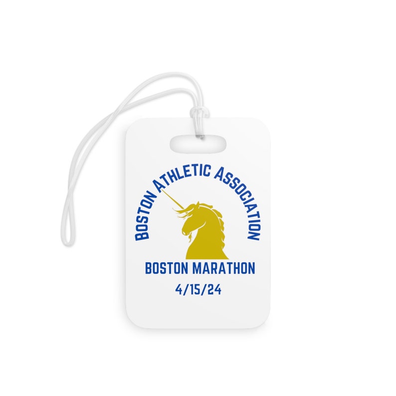 2024 Boston Marathon Luggage Tags - Etsy