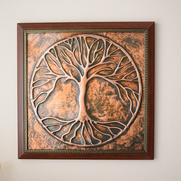 Copper Tree of Life - Etsy
