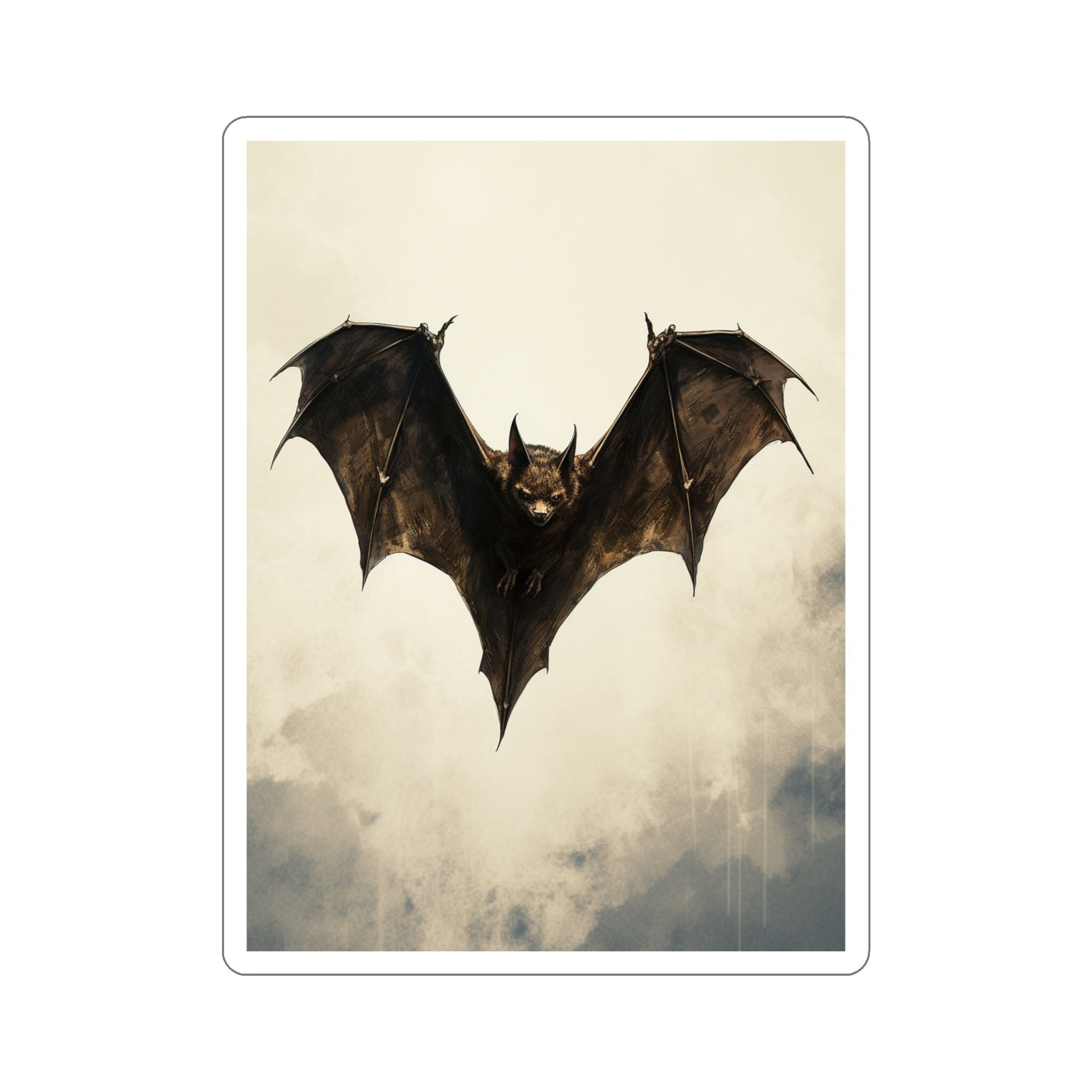 Bat Sticker for Phone Bat Sticker for Laptop Bat Sticker for - Etsy