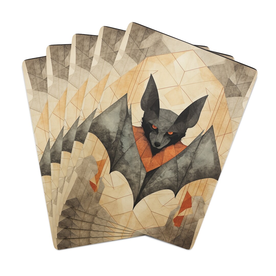 Bats Playing Cards Deck of Cards Personalized Playing Cards - Etsy