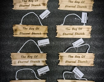 Bog of Eternal Stench Wooden Laser Engraved Sign - Etsy