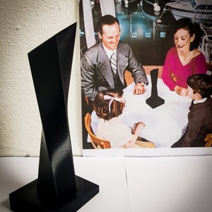 Led Zeppelin the Object presence 3D Printed in Black 200mm Tall 70 S ...