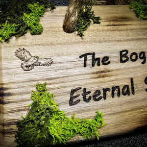 Labyrinth Inspired Bog of Eternal Stench Wooden Sign. Laser Engraved ...