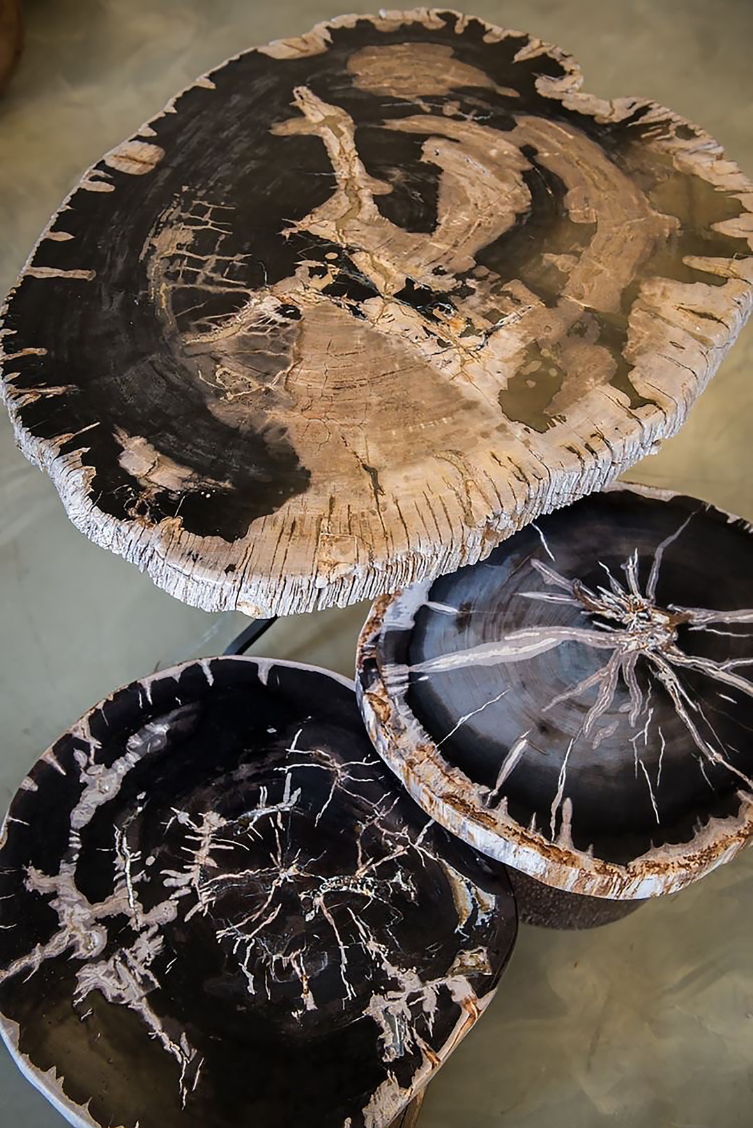 Custom Table Top Fossil Stone Table Top Custom Large - Etsy