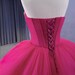 Princess Pink Strapless Beaded and Pleated Corset Style A-line - Etsy