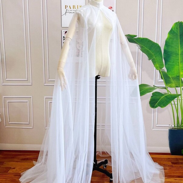 Tulle Bridal Jacket - Etsy