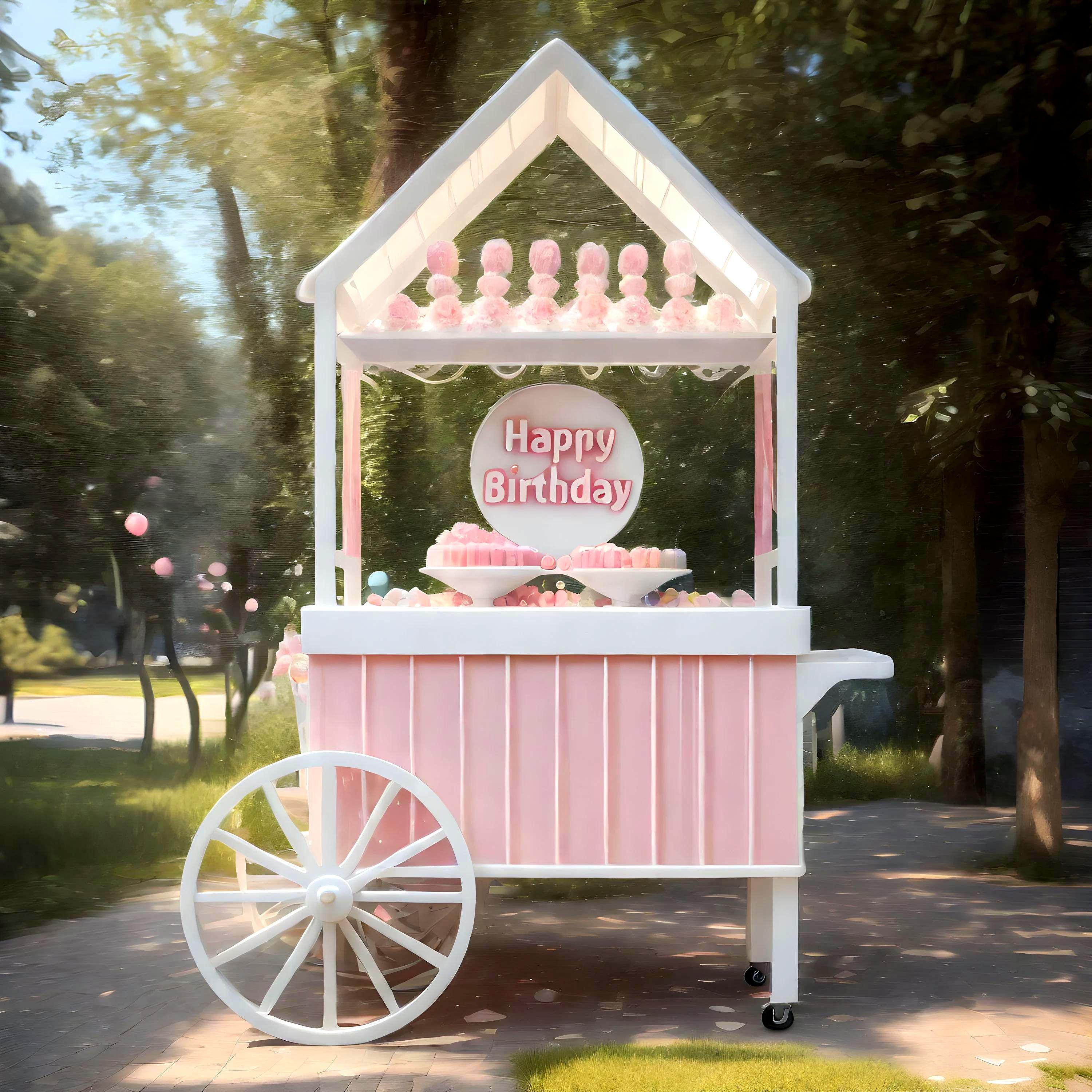 Candy Cart Plans, 25 X60”, Step-by-step Instructions, Digital Download ...