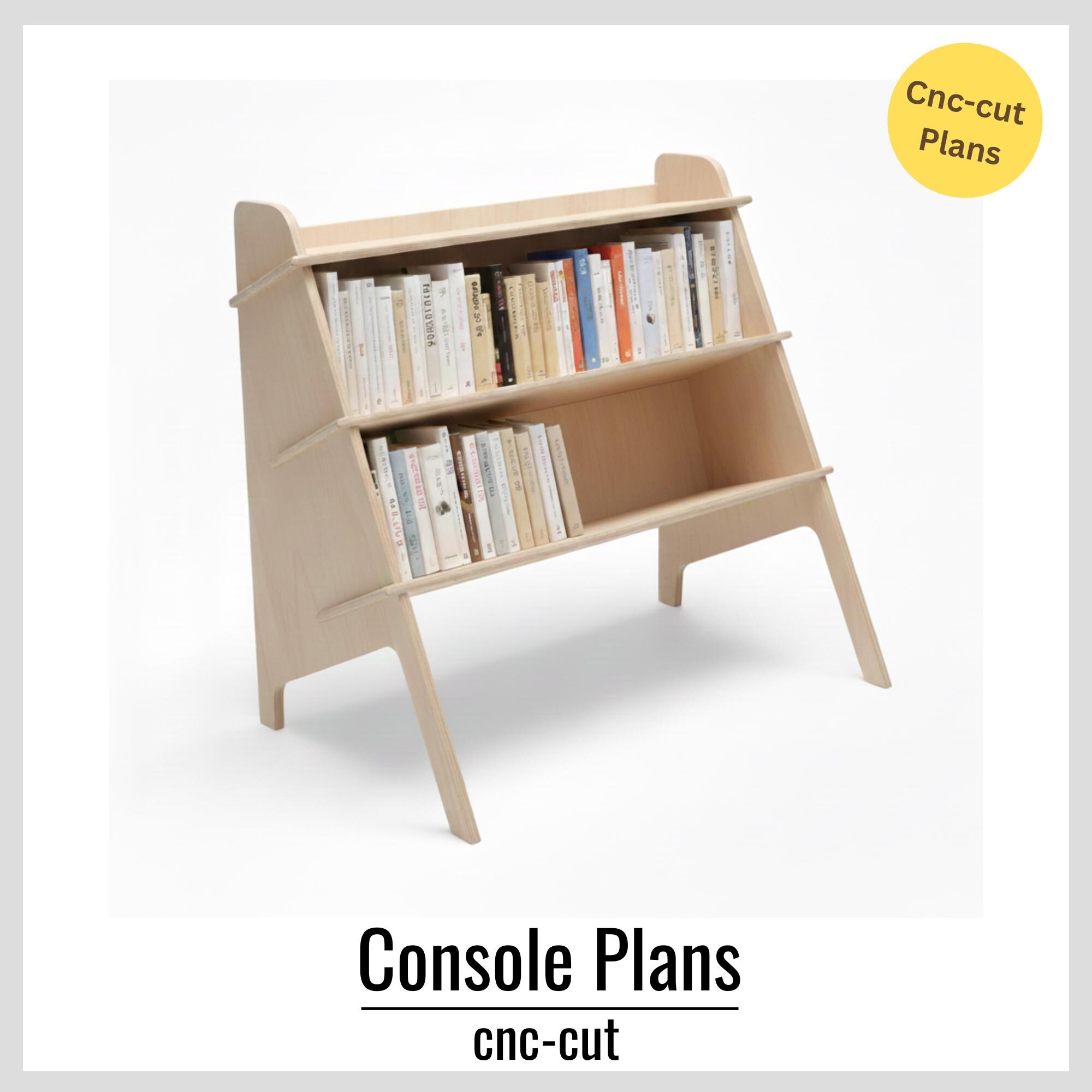 Shelves for Books / Cnc Cut / Living Room Corner Shelves / Digital ...