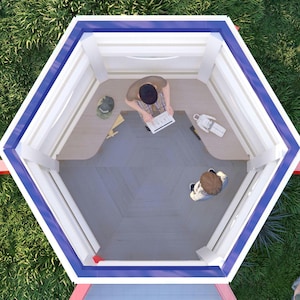Rocket Ship Playhouse Plans – DIY Kids Outdoor Playhouse (PDF Download ...