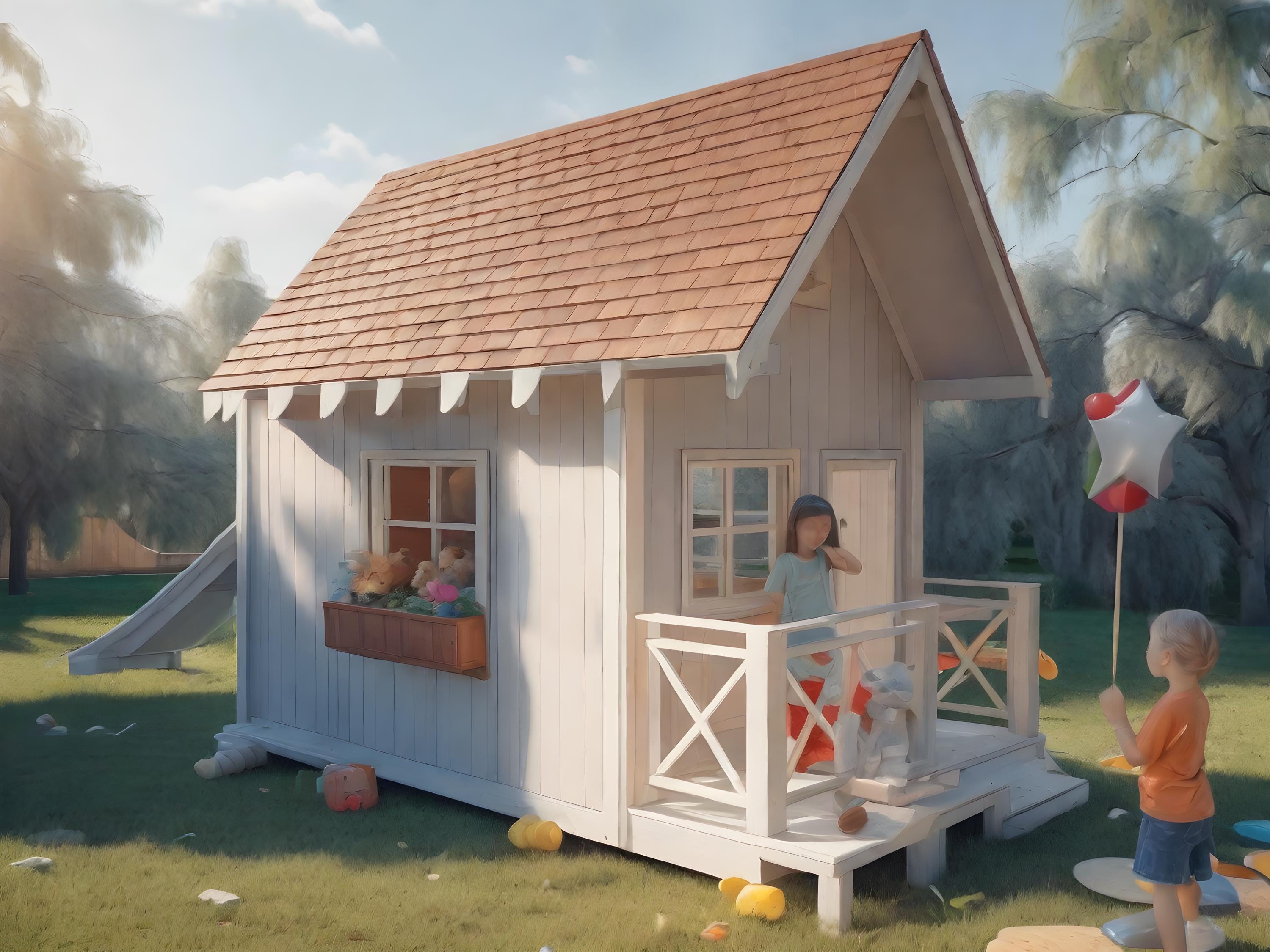 Two Story Playhouse Plans- Digital Download - Etsy