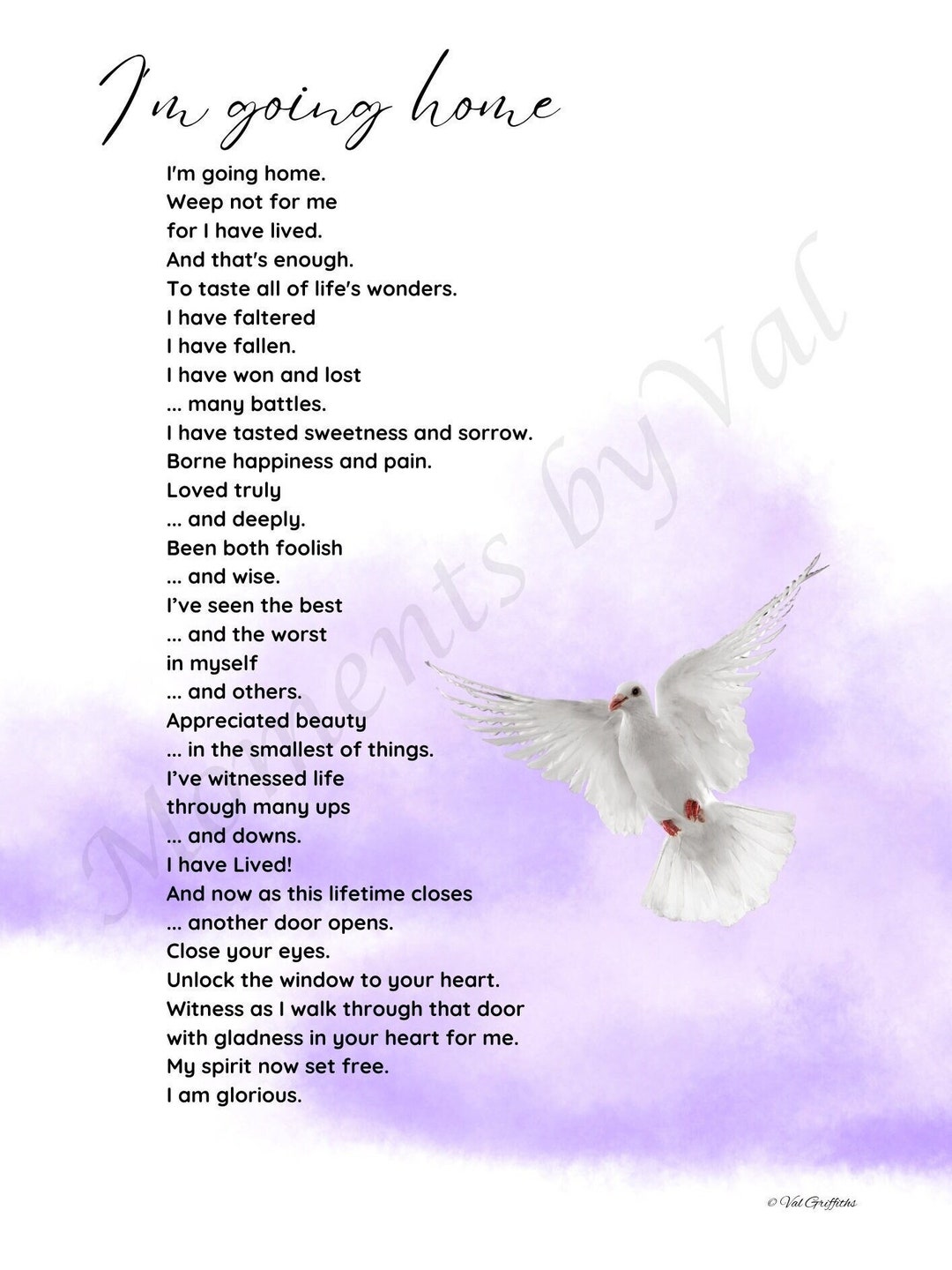 Poems for Funerals, Eulogies, Bereavement Poems, Remembrance Poems ...