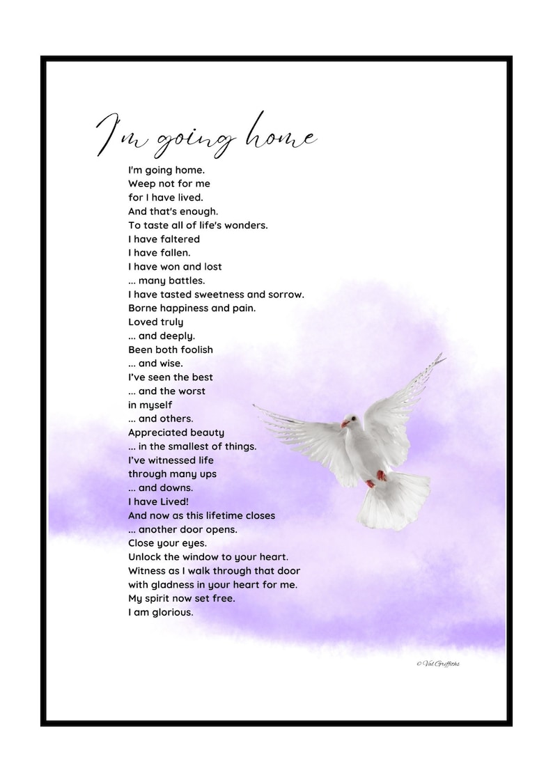 Poems for Funerals, Eulogies, Bereavement Poems, Remembrance Poems ...