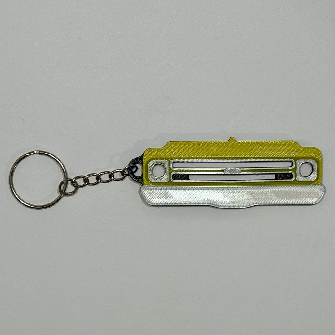 67 68 1967 1968 Chevrolet C10/C20/C30 Keychain - Light Yellow - Etsy