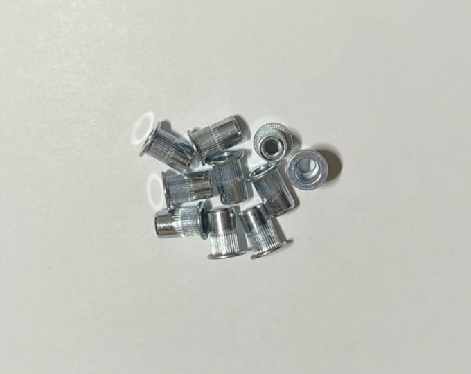 M6 6mm Rivet Nut Nutsert - 10 Pack - Etsy