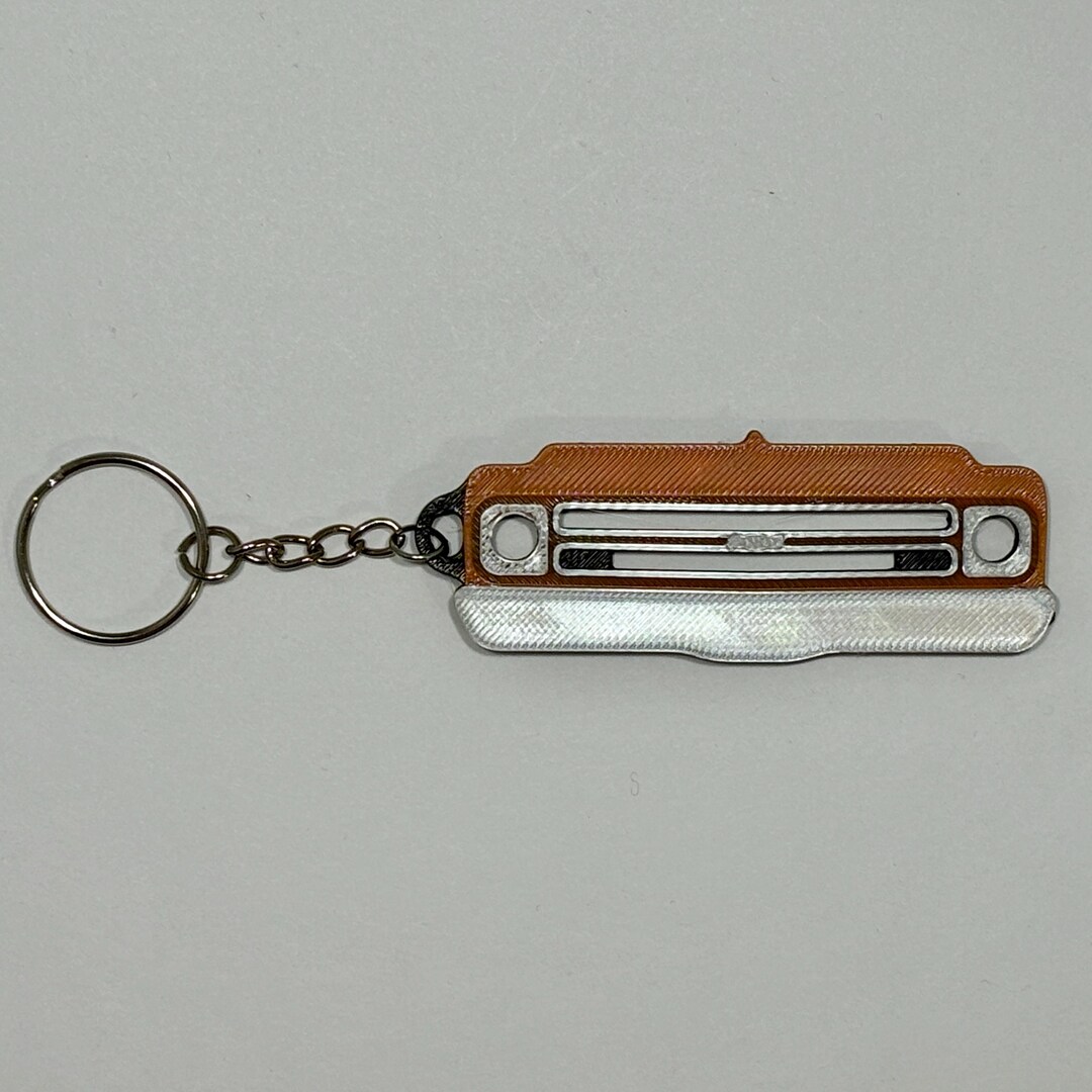 67 68 1967 1968 Chevrolet C10/C20/C30 Keychain - Omaha Orange - Etsy