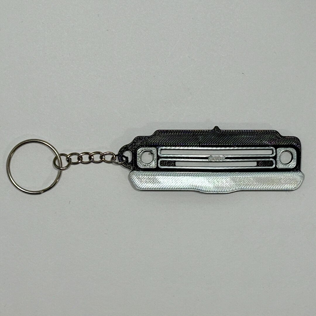 67 68 1967 1968 Chevrolet C10/C20/C30 Keychain - Jet Black - Etsy