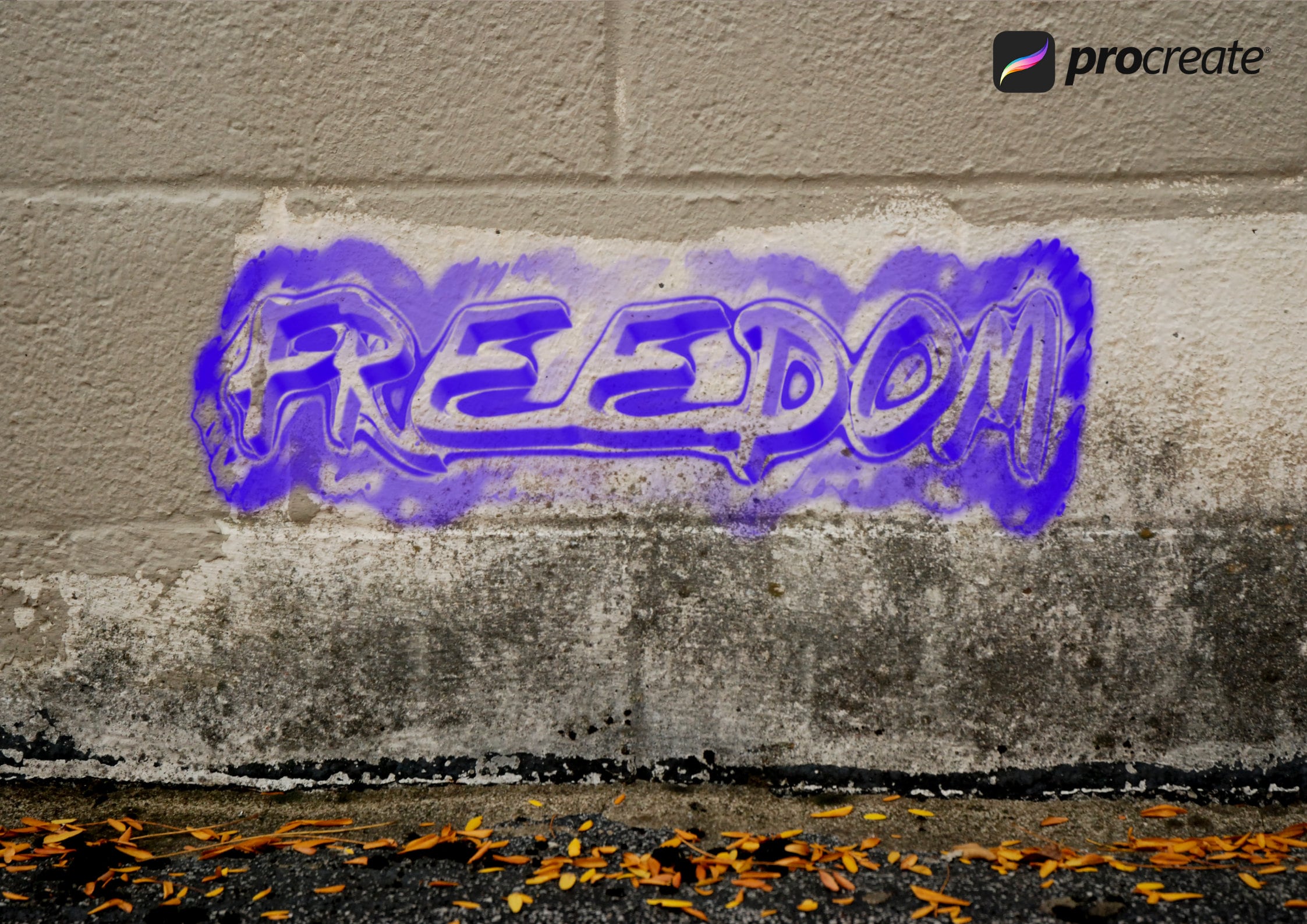 100 Graffiti Stamps for Procreate Wall Art Urban Style iPad Stamps City ...