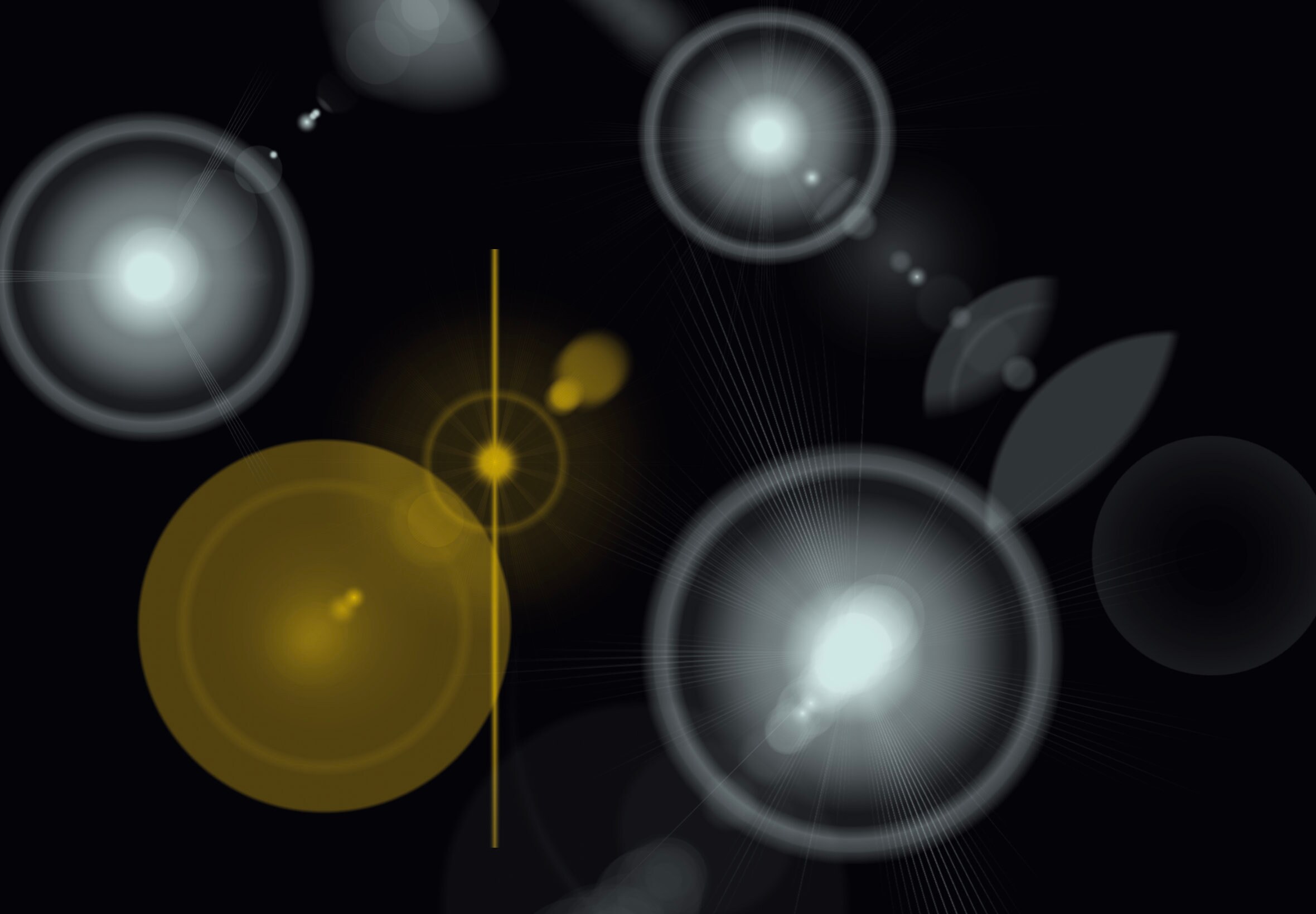 60 Procreate Lens Flares Stamp Brushes, Light Brushes, Digital Design ...