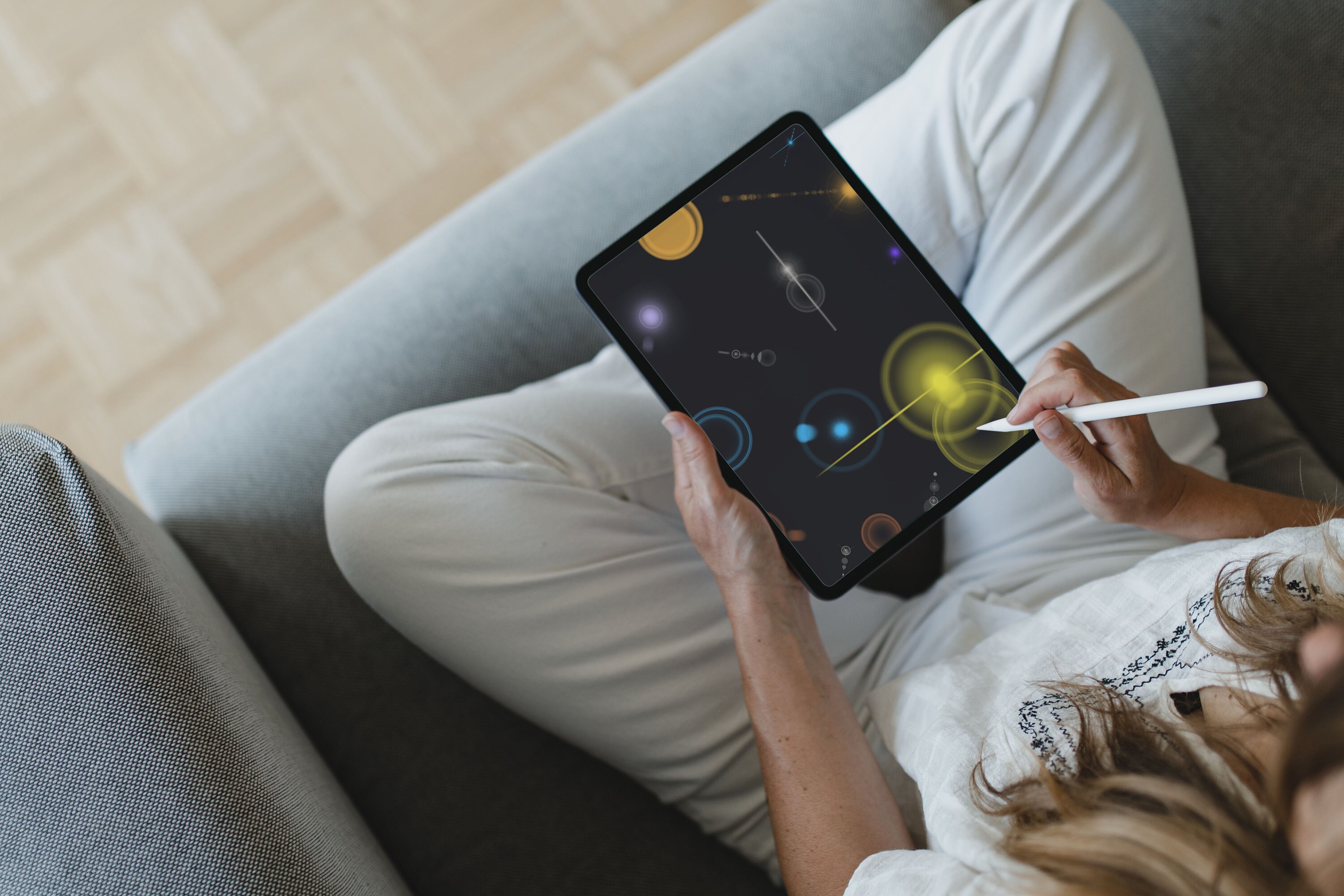 60 Procreate Lens Flares Stamp Brushes, Light Brushes, Digital Design ...