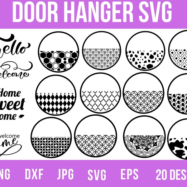 Door Sign Svg - Etsy