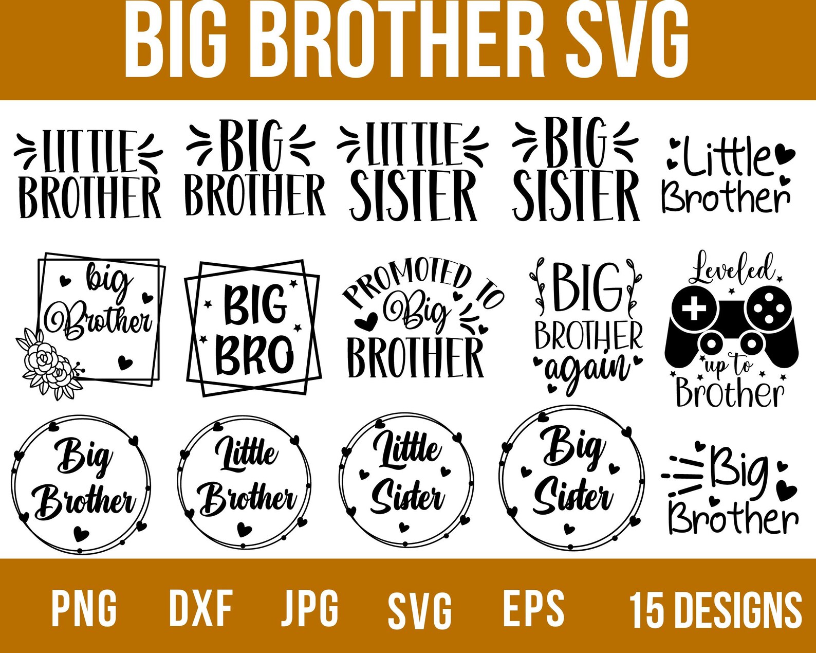 Promoted to Big Brother Svgbig Brother Svgbig Bro Svgbig - Etsy Canada